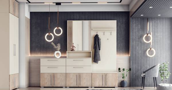 Портманто Рино Конфигурация Б3 - Топ Цени | Мебели Онлайн Orhideamebel.com